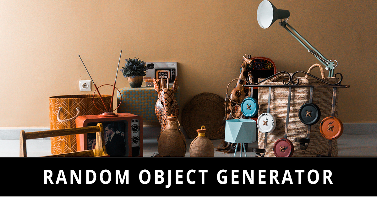 Random Object Generator 🎈🔋💡